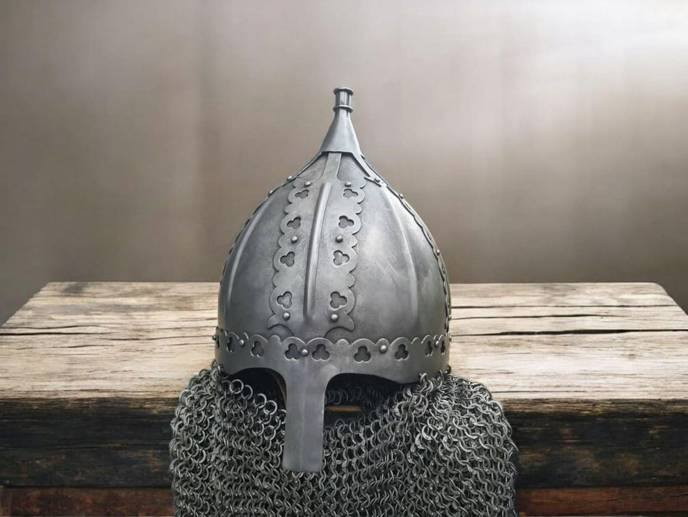 Gnezdovo helmet, slavic helmet, rus medieval reenactment helmet ...