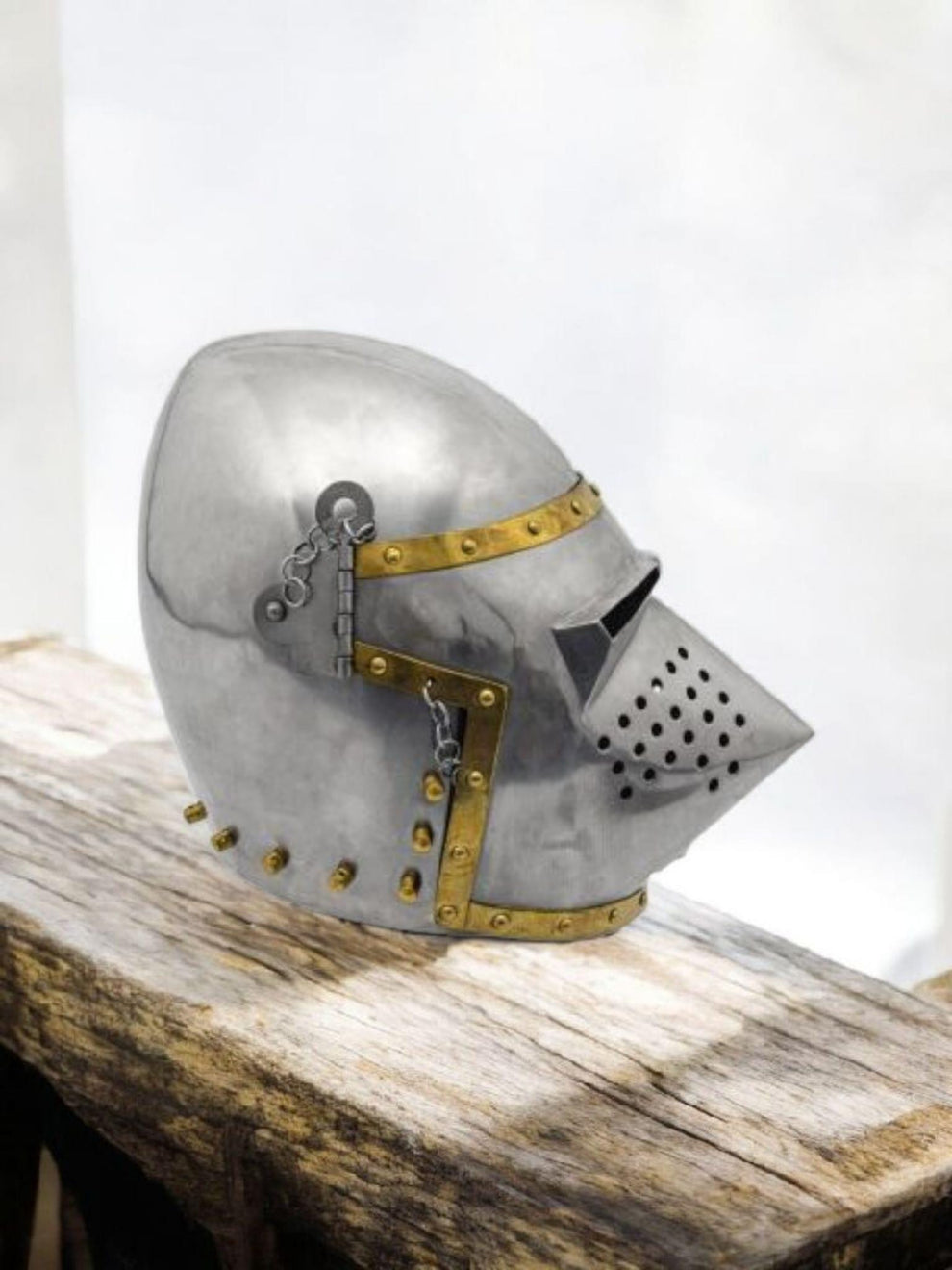 Medieval Hound Skull helmet, Pig face helmet for Medieval Reenactment ...