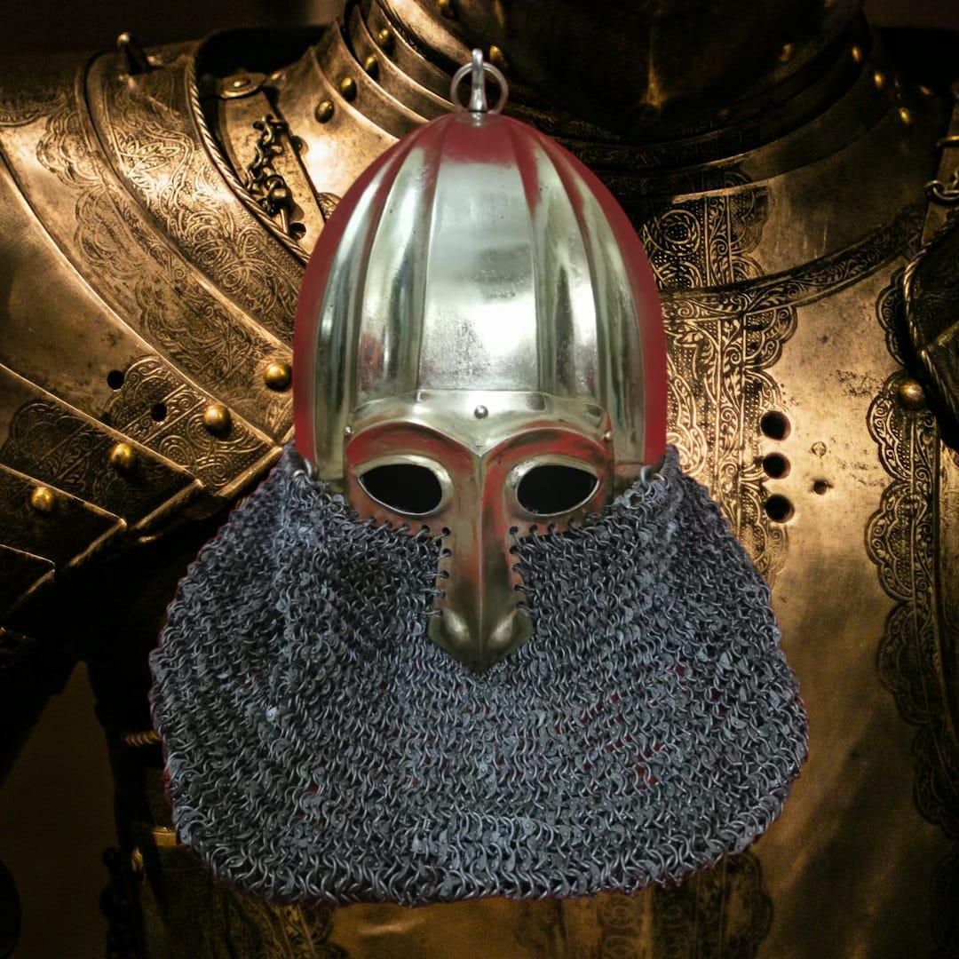 Medieval Helmet, Rus Helmet, Helm of Nikolskoe for Reenactment ...